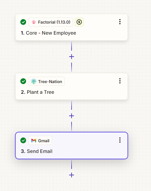 How to integrate Factorial with Tree-Nation