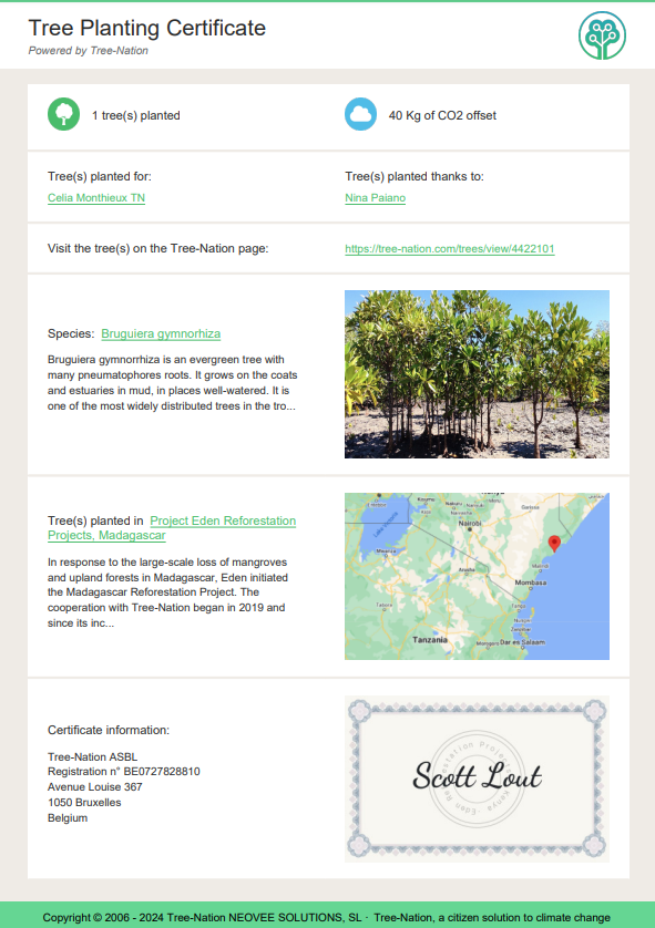 How do I download the tree certificate