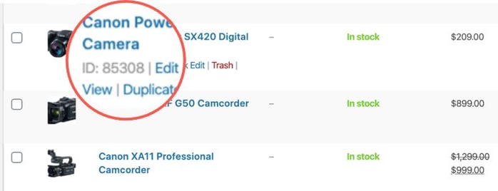 How To Find Your Product Ids Woocommerce